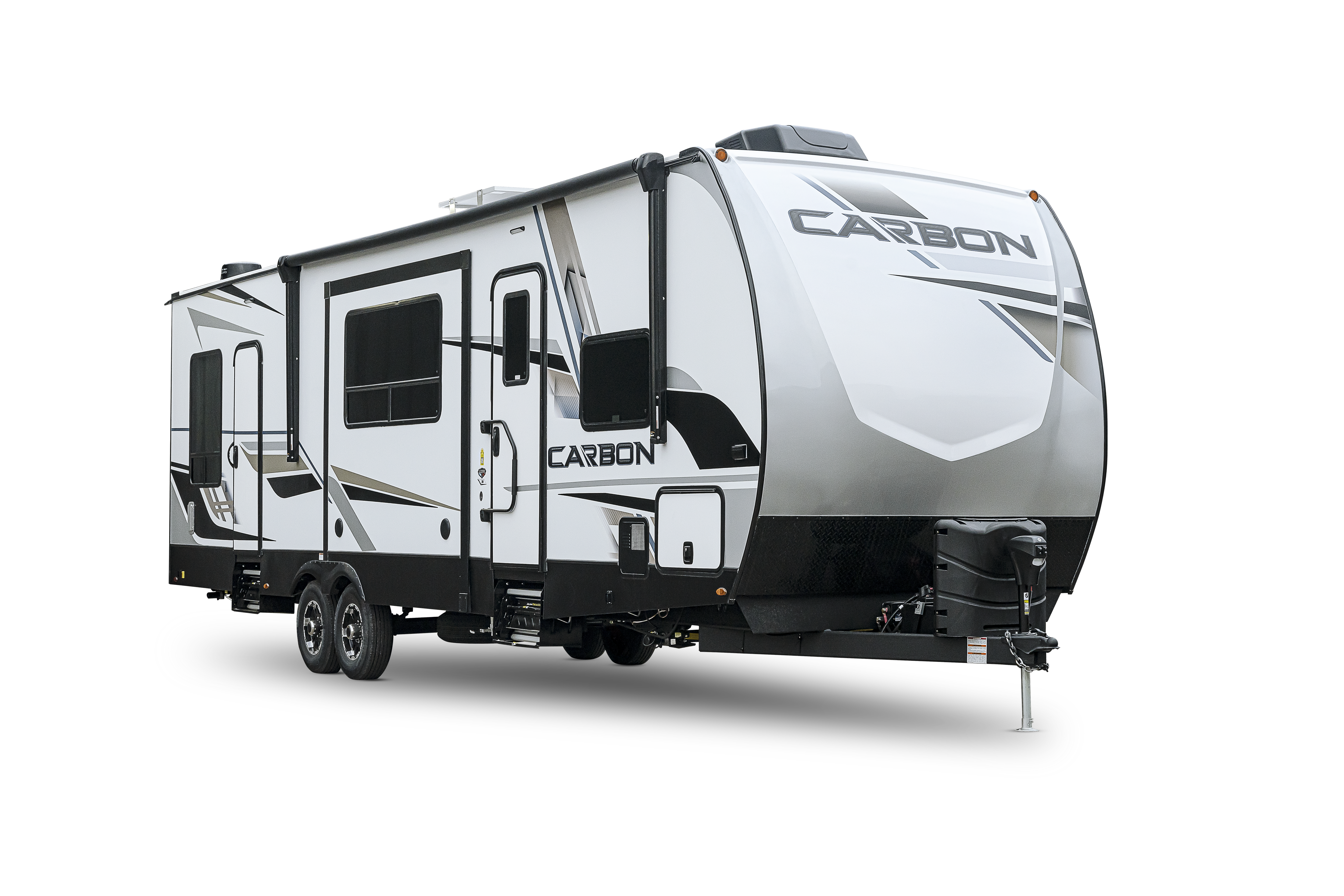 Carbon Toy Hauler Travel Trailers RVs - An Affordable Toy Hauler That ...